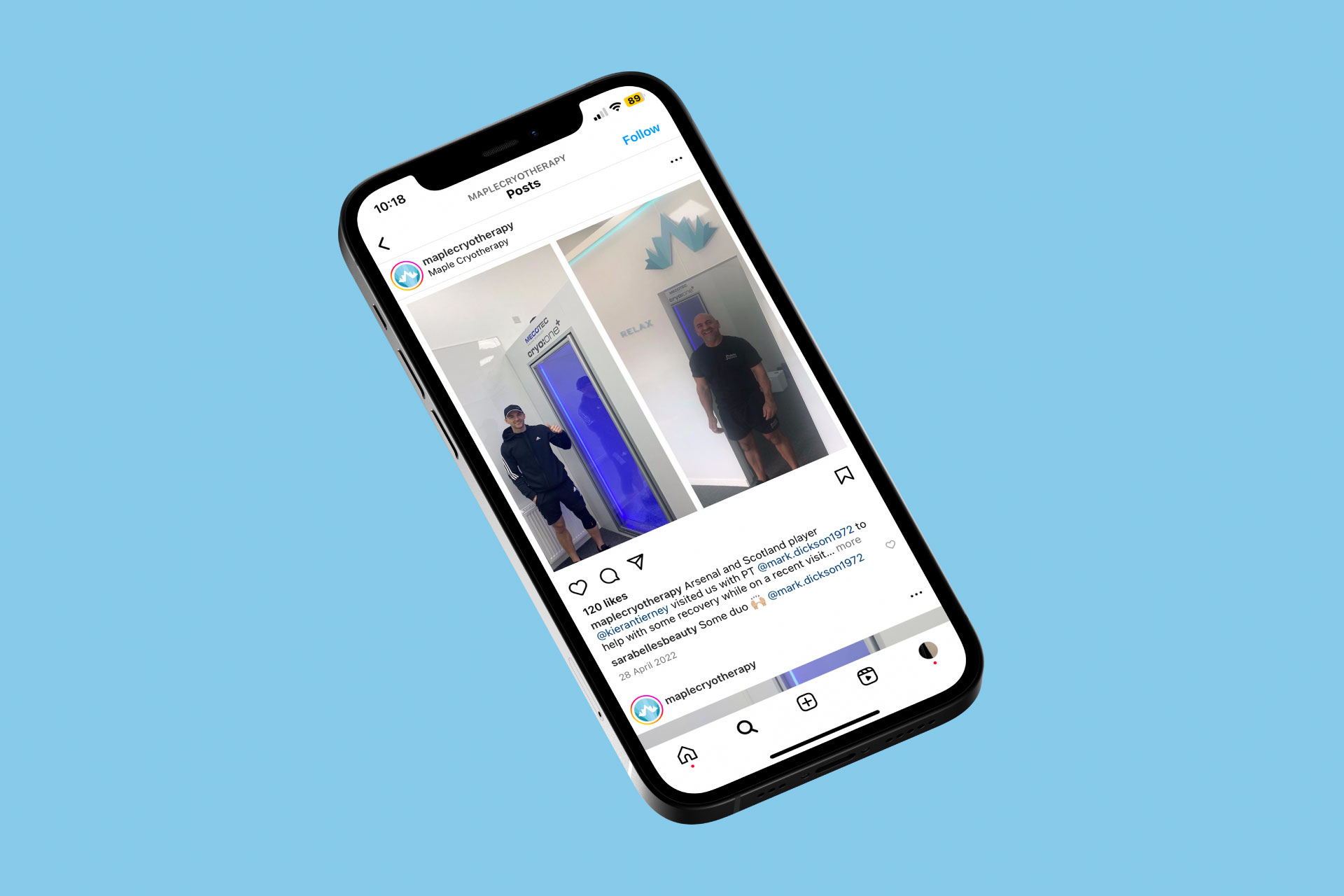 Maple Cryotherapy – The Roar Agency